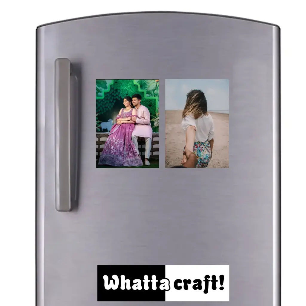 5x7 inches Customized Photo Flexible Fridge Magnets - Set of 2 ...
